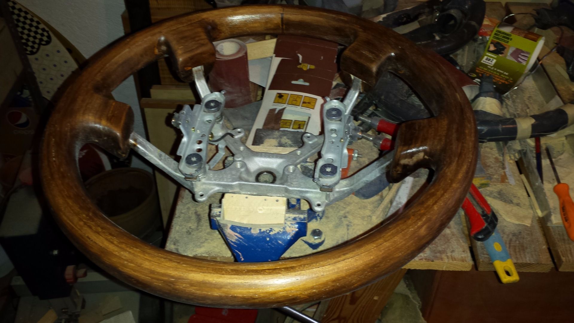 Rebuild a Steering Wheel With Wood : 15 Steps (with Pictures ...