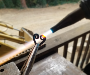 Small-Scale Blacksmithing: Simple Heart Bracelet : 4 Steps (with ...