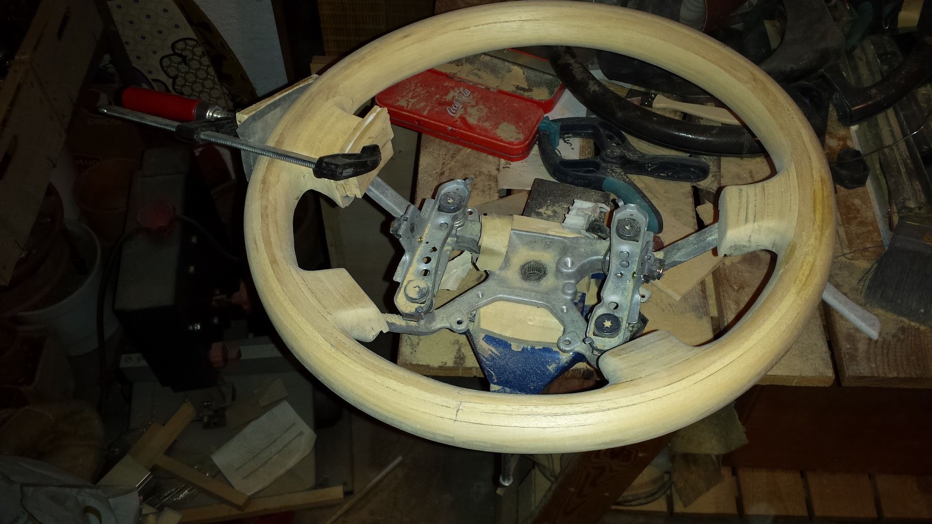 Rebuild a Steering Wheel With Wood : 15 Steps (with Pictures ...