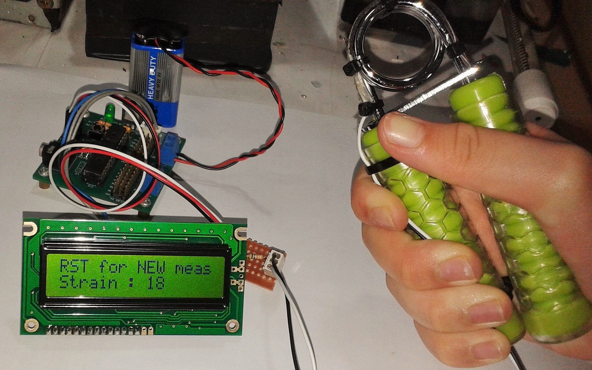 DIY Microcontroller - Hand Dynamometer : 7 Steps - Instructables
