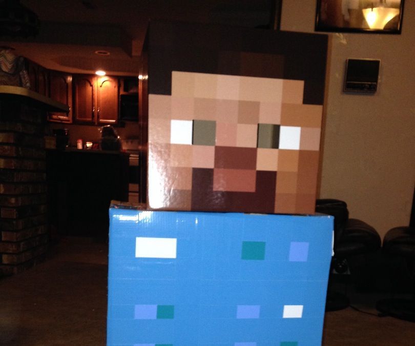 Duct Tape Minecraft Steve - Instructables