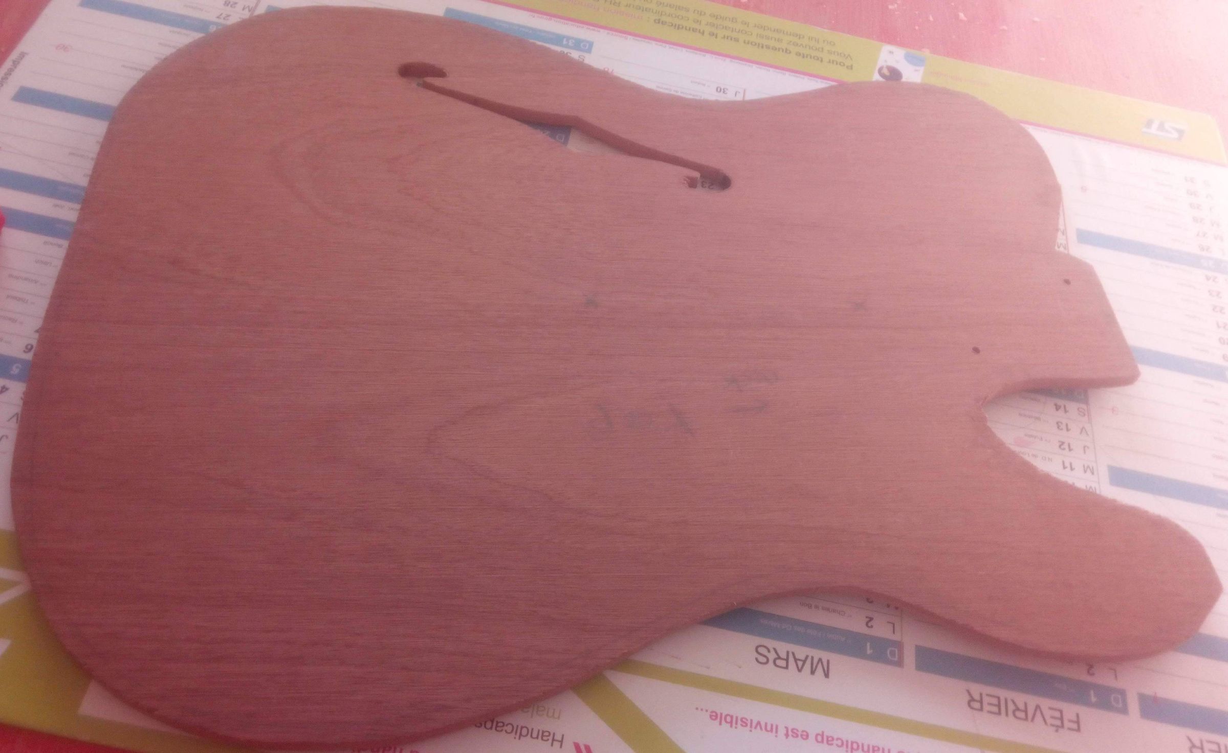 Building a Guitar: Telecaster Thinline : 12 Steps (with Pictures ...