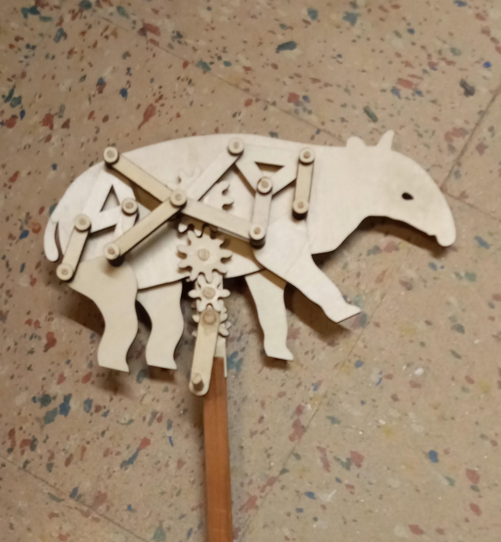 Walking Tapir Automaton : 3 Steps (with Pictures) - Instructables