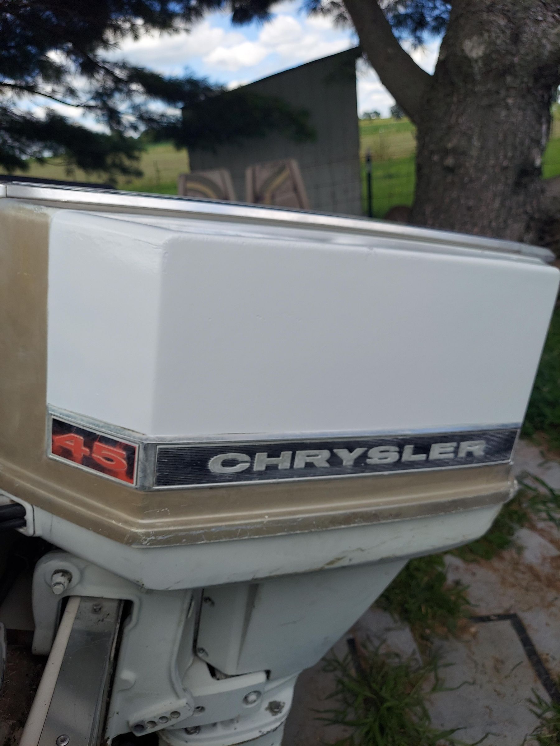 Boat Remodel 45 HP Chrysler Outboard : 8 Steps - Instructables