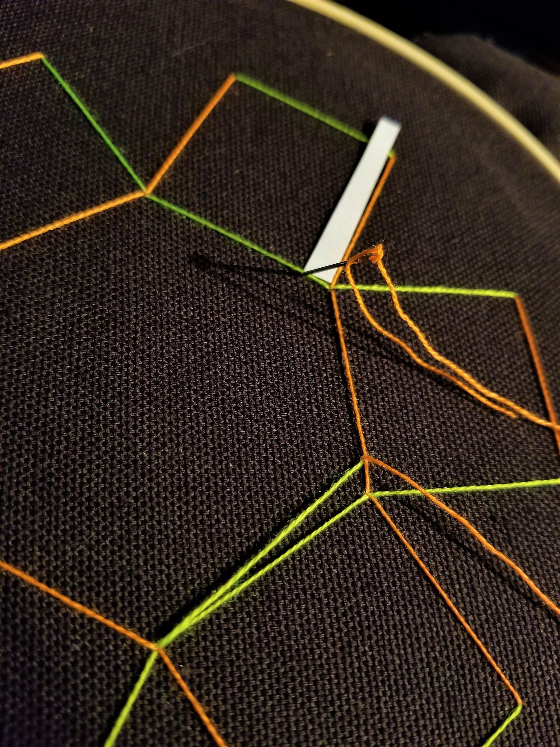 Parabolic Curve Art Embroidery : 8 Steps (with Pictures) - Instructables