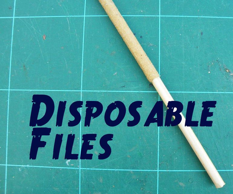 Make Disposable Files : 4 Steps (with Pictures) - Instructables