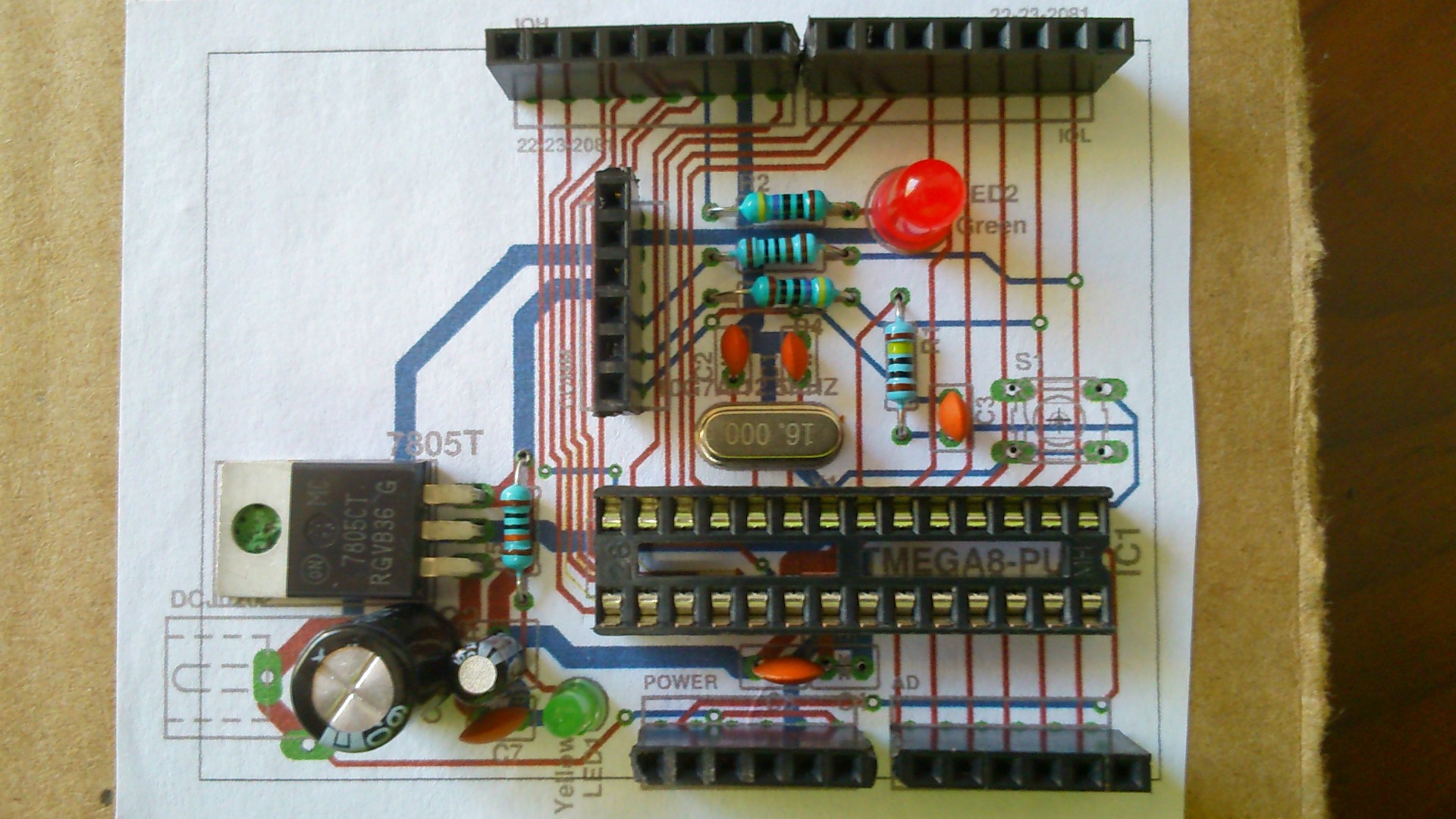 PCB Mockup Prototype in Cardboard : 4 Steps (with Pictures) - Instructables
