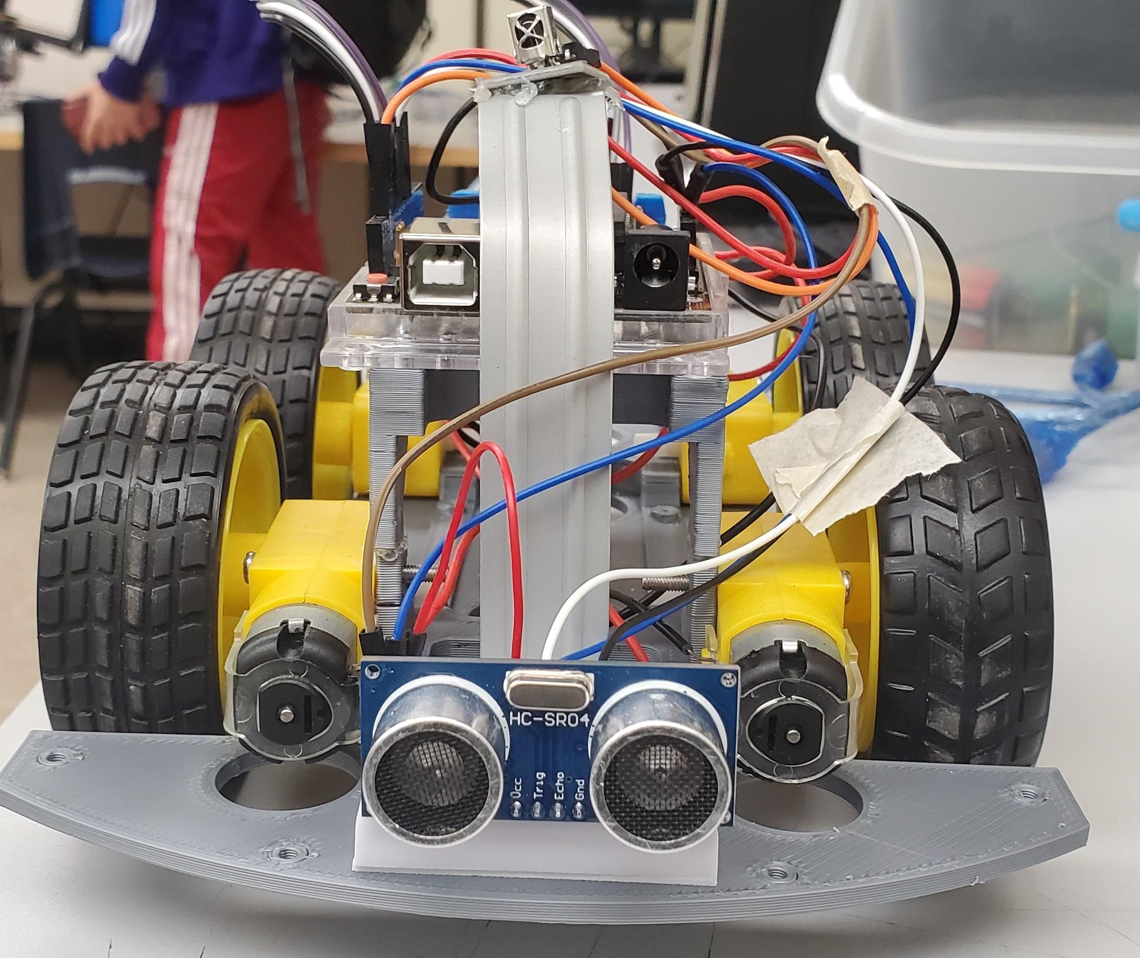 4 Wheel Car With IR Control (Optional Ultrasonic Sensor) : 11 Steps ...