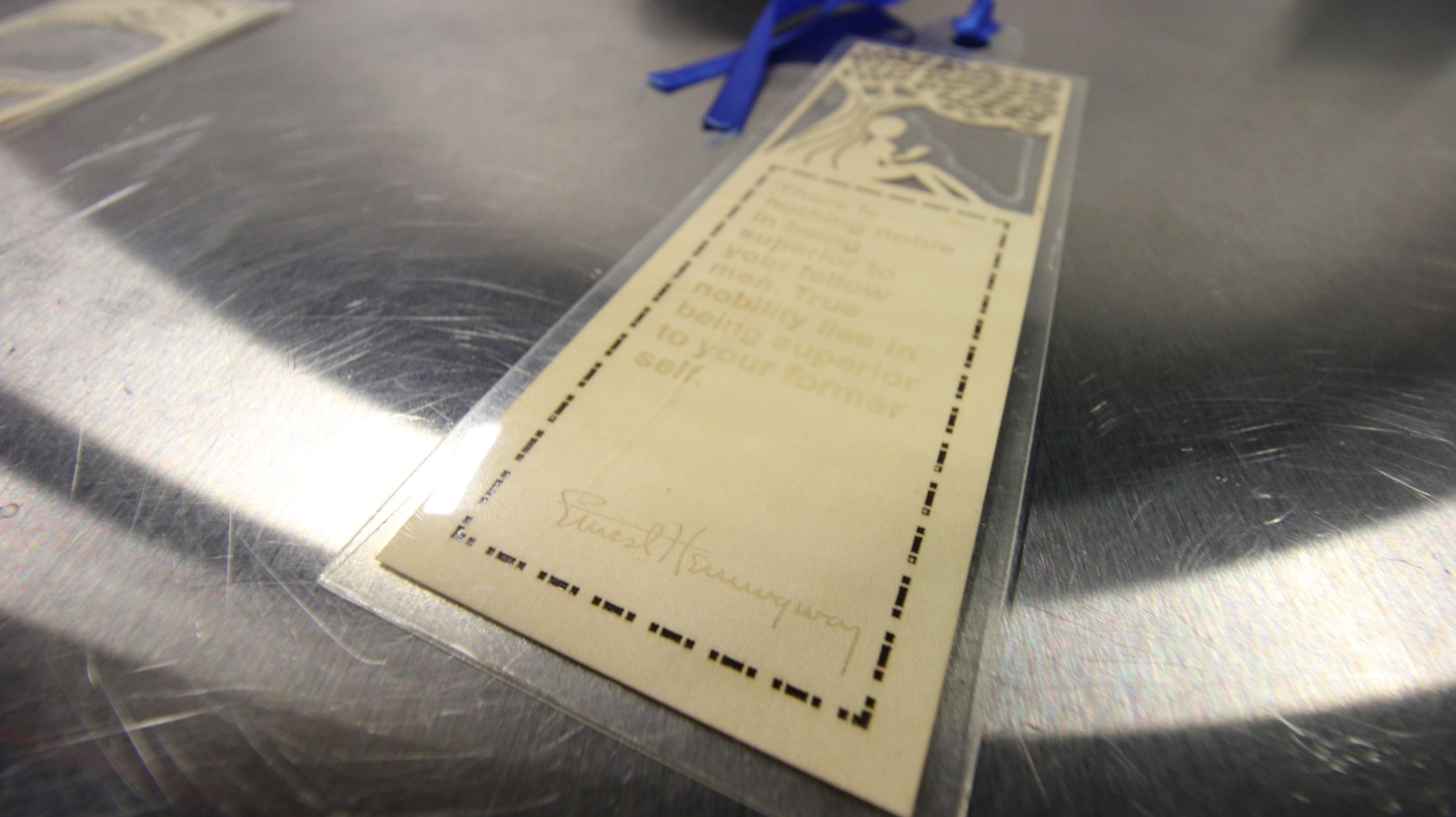 Laser Cut Bookmarks : 10 Steps (with Pictures) - Instructables