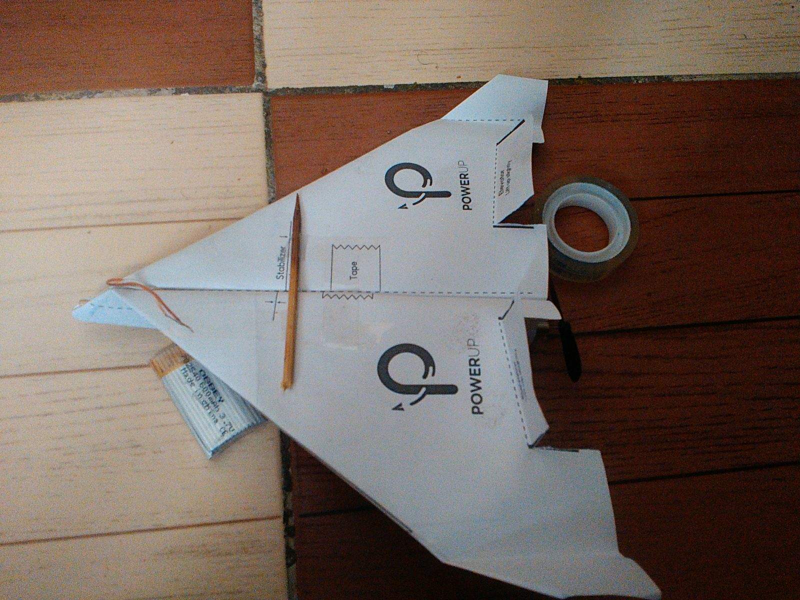 Successful Motorized Paper Plane : 4 Steps (with Pictures) - Instructables