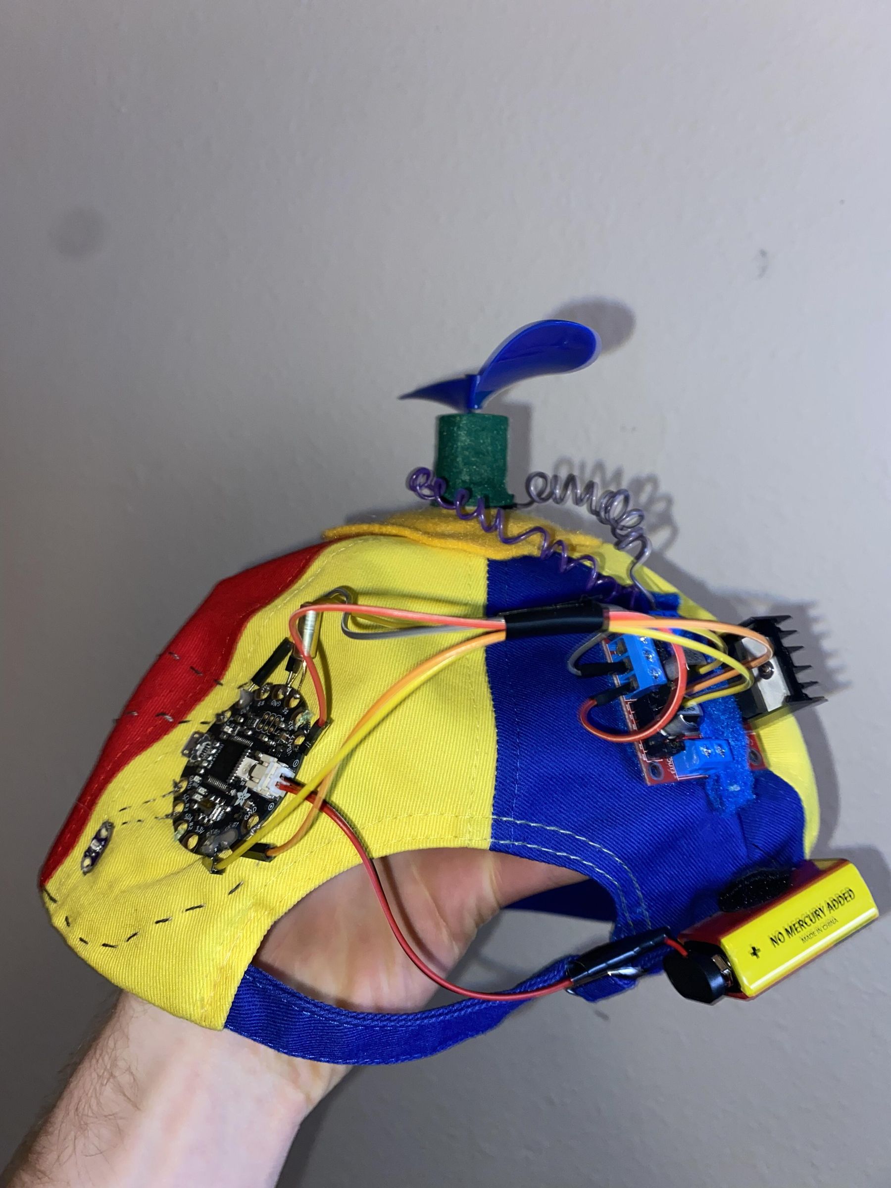 Motorized Propeller Hat : 14 Steps (with Pictures) - Instructables
