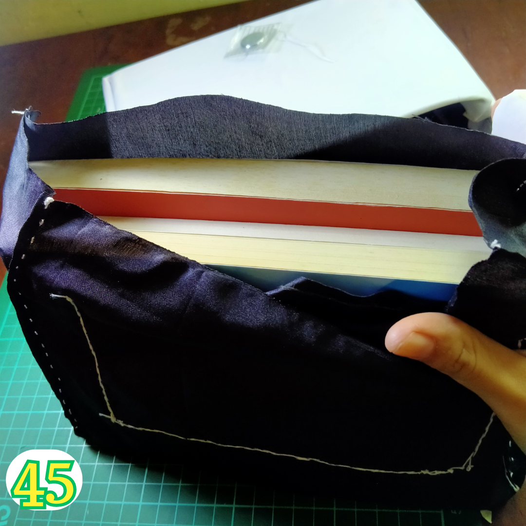 From Page to Purse: DIY Interchangeable Faux Leather Book Bag : 8 Steps ...