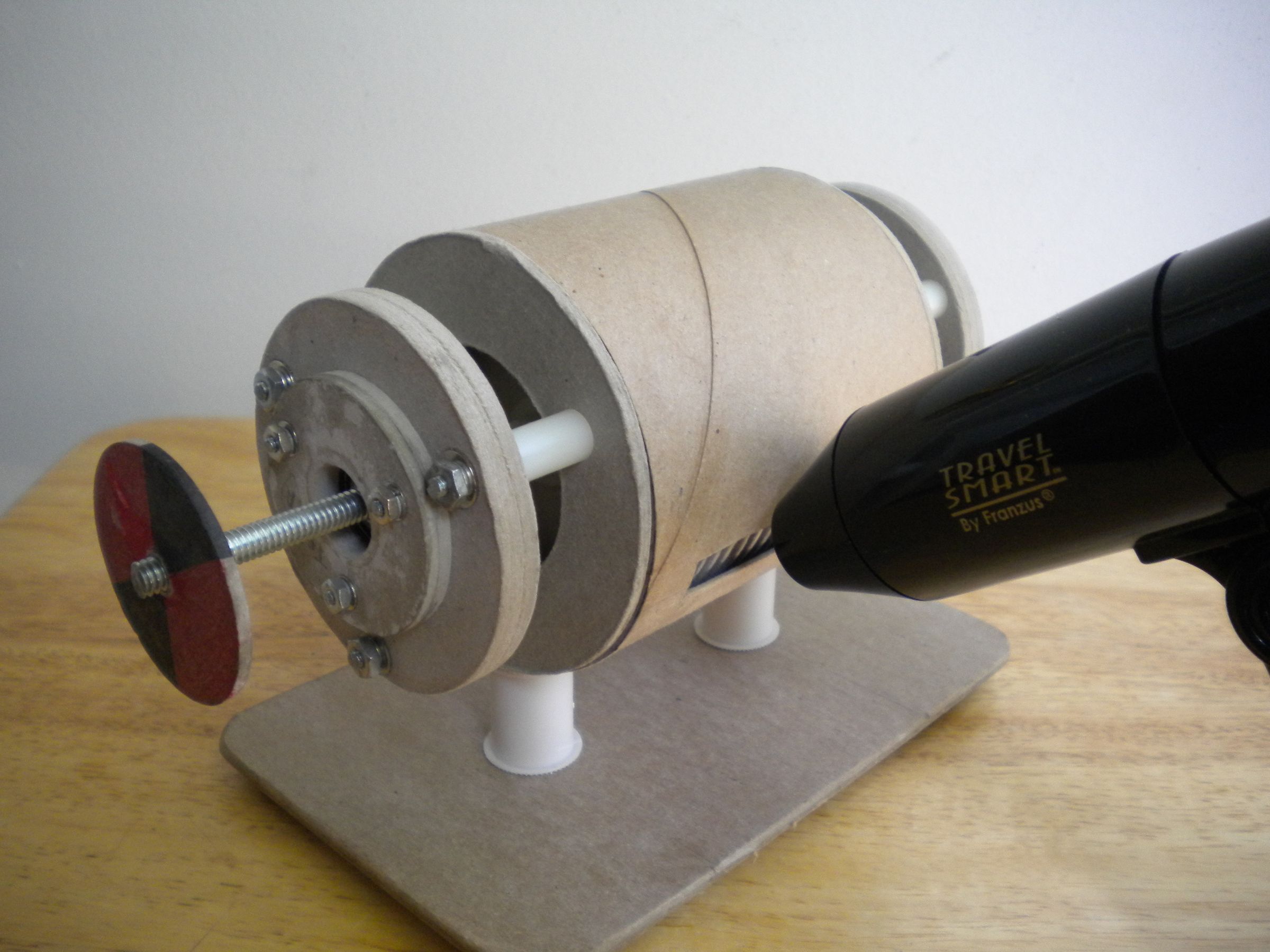 Machining a Mini Tesla Turbine From Cardboard : 24 Steps (with Pictures ...