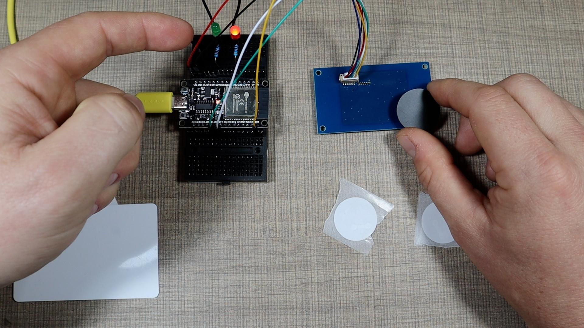 Usage Limited RFID Access System With RYRR20I_DE and Mifare Ultralight ...