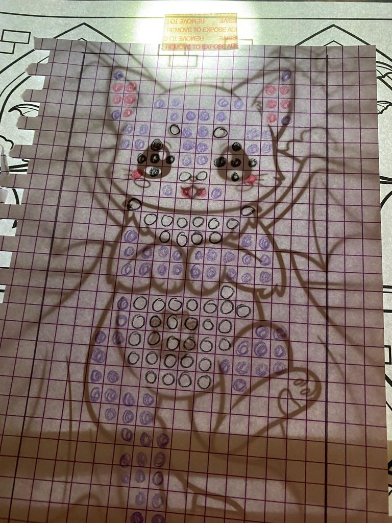 Making a Pattern for a Beading Loom (or Diamond Painting, Embroidery ...