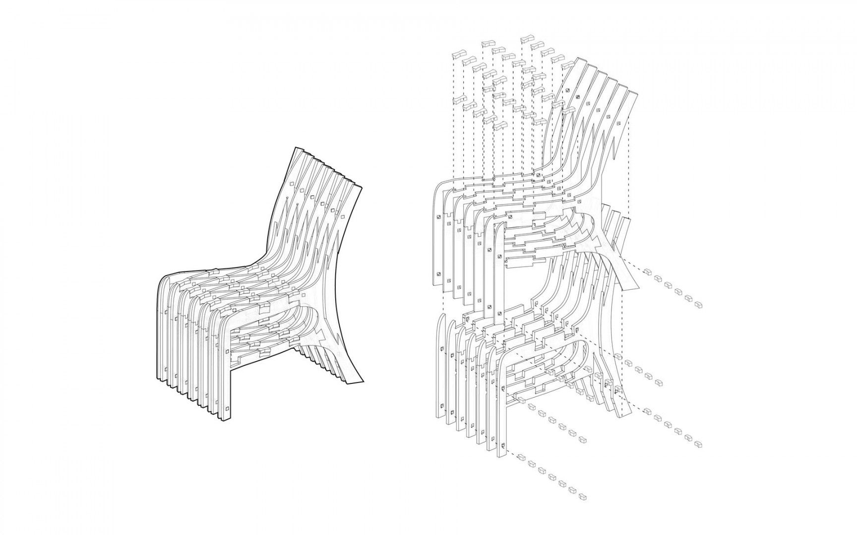 CNC Scissor Chair (Plywood) : 7 Steps (with Pictures) - Instructables