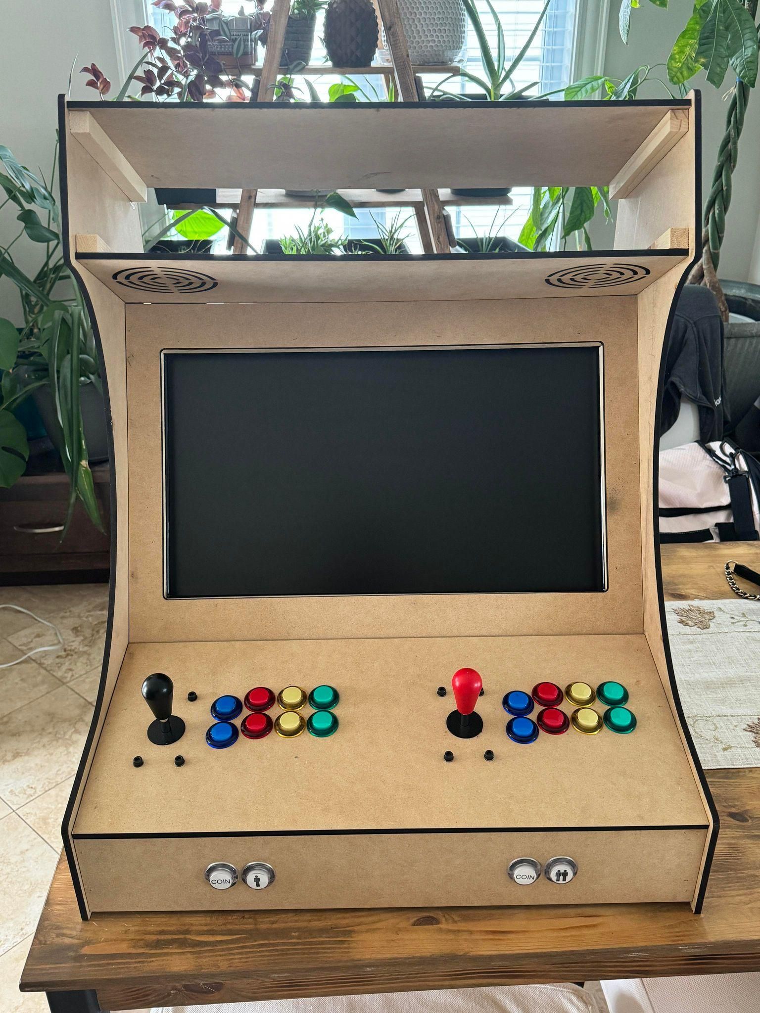Custom Light-Up Retro Arcade Cabinet : 7 Steps (with Pictures ...