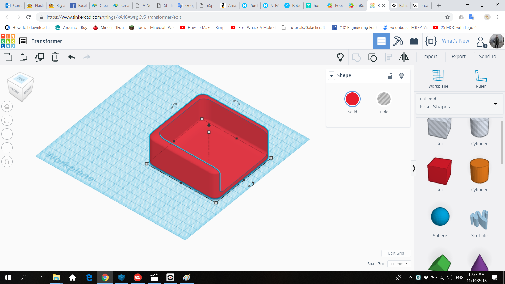 Creating a Transformer With Tinkercad : 15 Steps (with Pictures ...