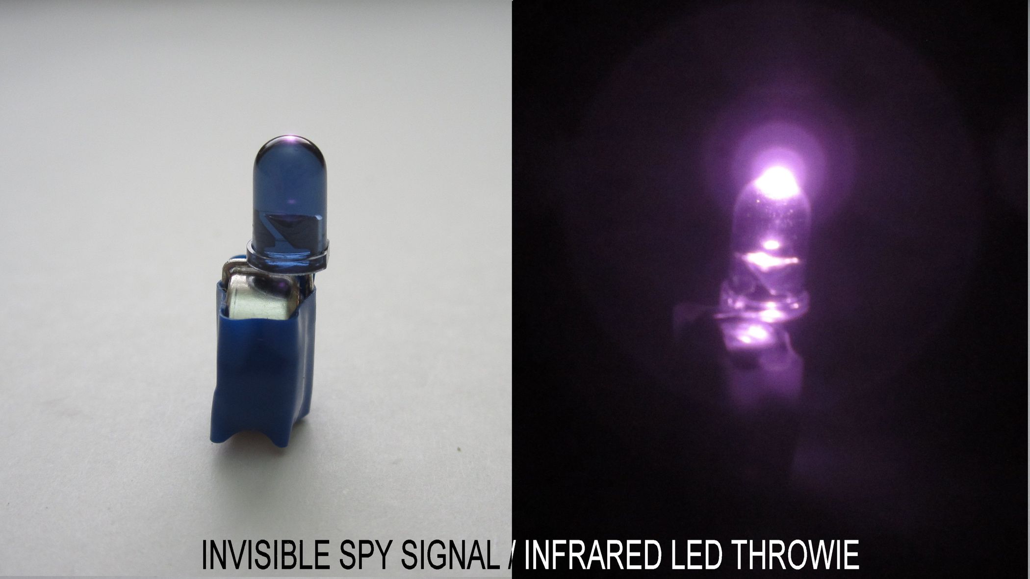 Invisible Signally Beacon (Infrared LED Throwie) : 8 Steps (with ...