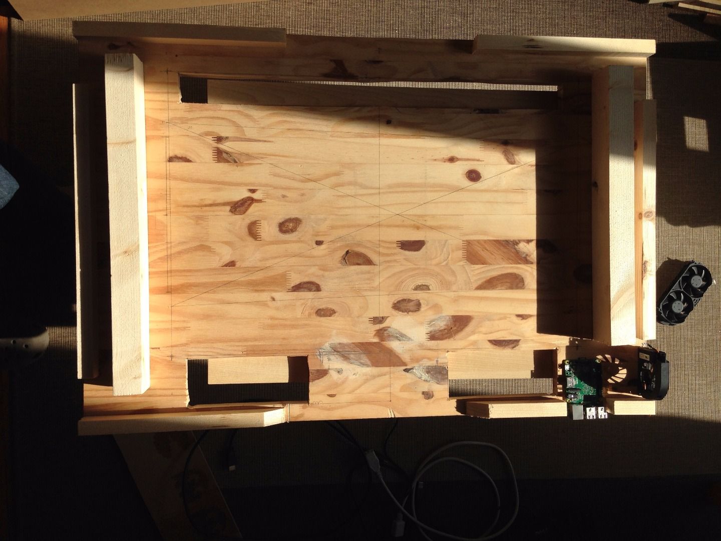 Touch Screen Coffee Table DIY With 32" TV and Low Cost CCD Sensor : 18 ...