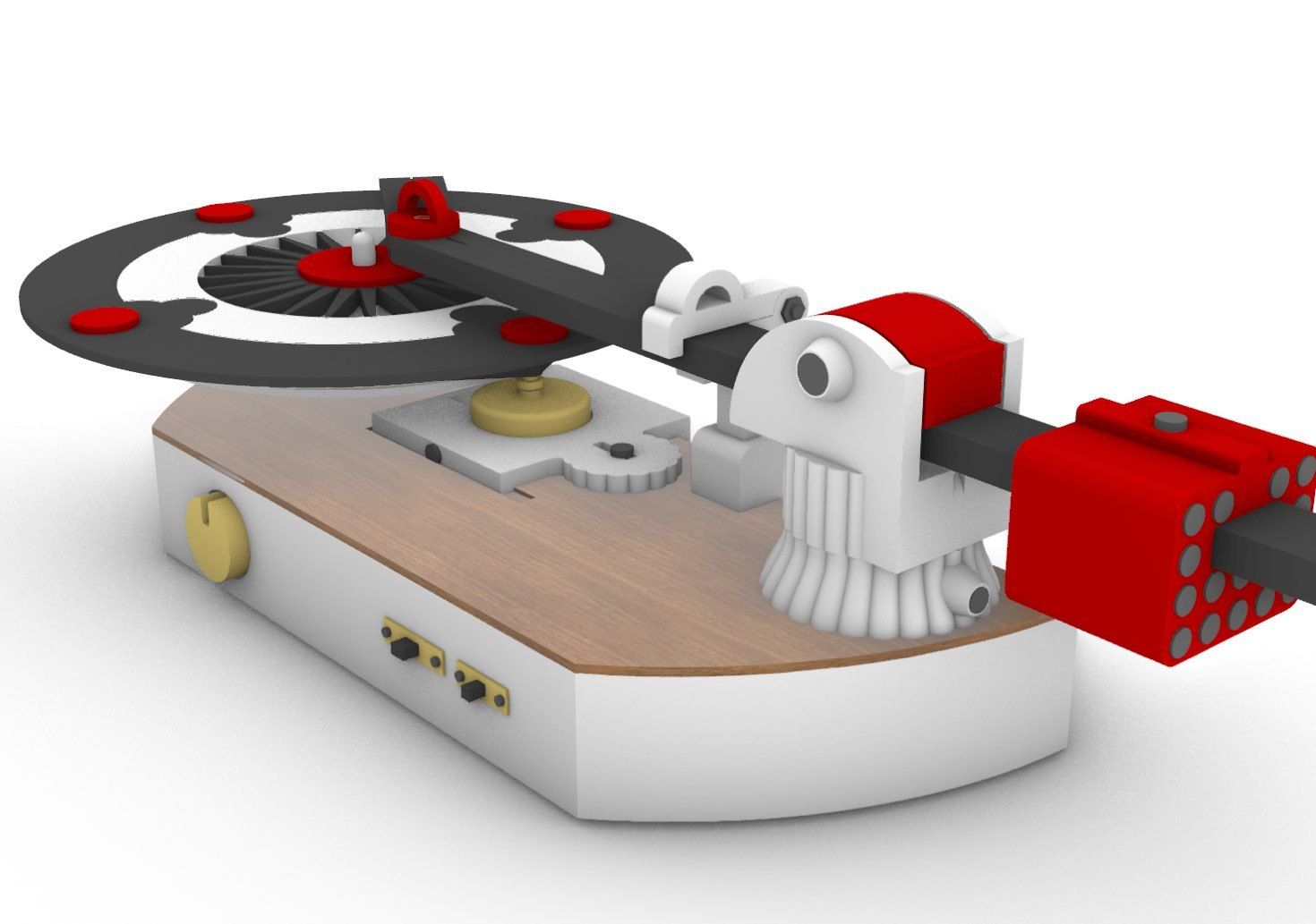 3D Printed Turntable : 8 Steps (with Pictures) - Instructables
