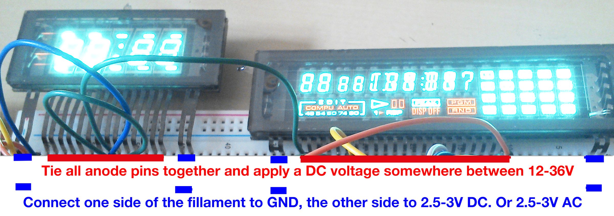 Arduino VFD Display Clock Tutorial - a Guide to VFD Displays : 10 Steps ...