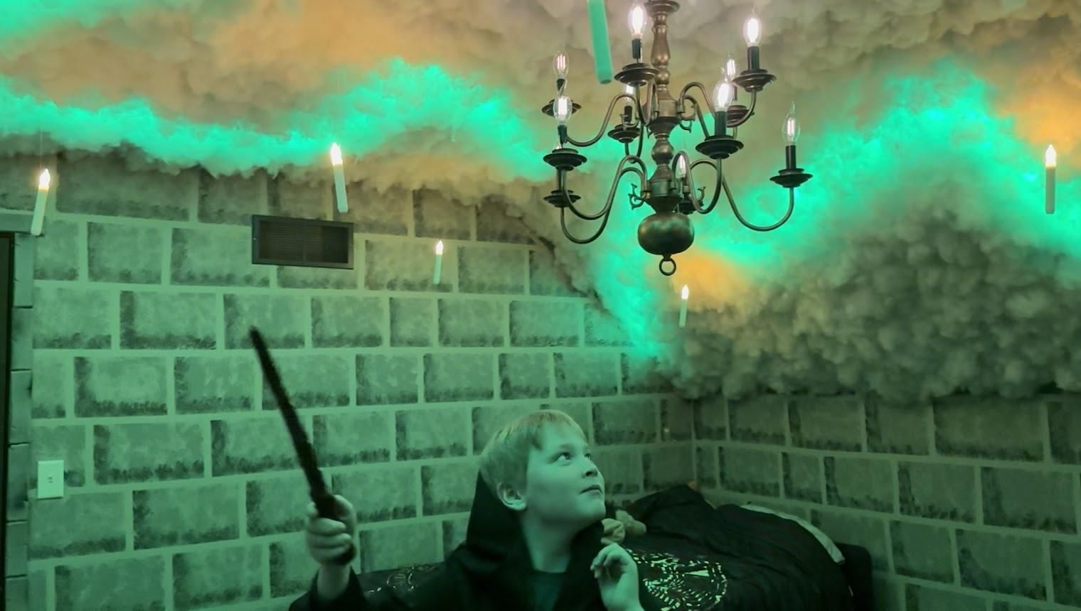 Hogwarts Great Hall Storm Cloud Ceiling : 6 Steps (with Pictures ...