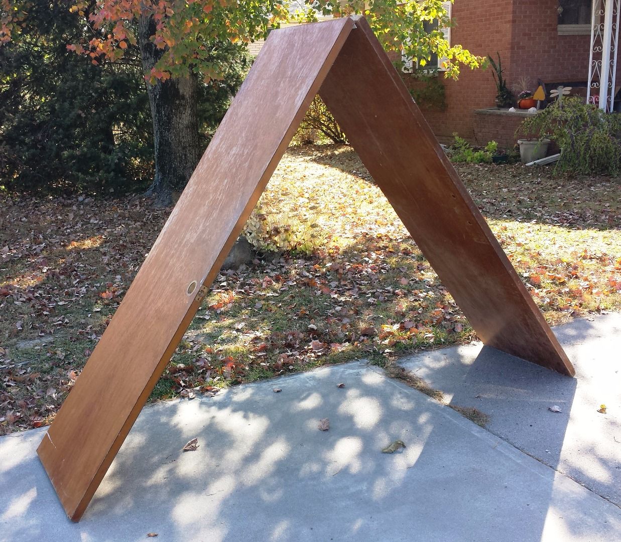 Dog Agility "A" Frame : 5 Steps (with Pictures) - Instructables