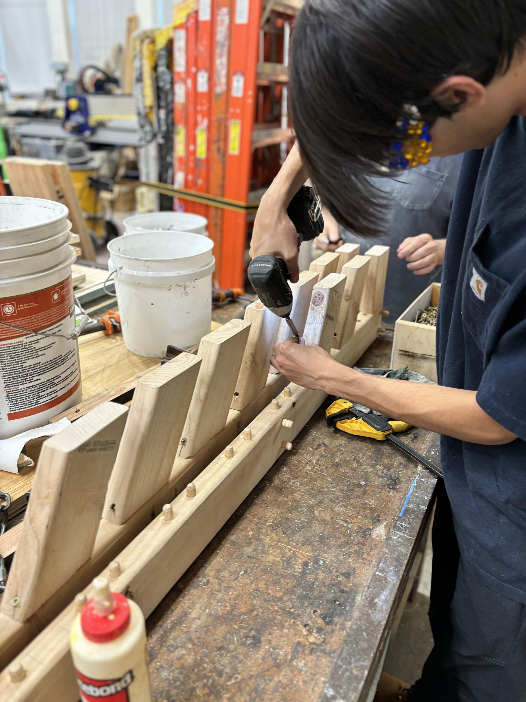 DIY: Build a Skateboard Rack From 2x4 Stud Wood : 7 Steps (with ...
