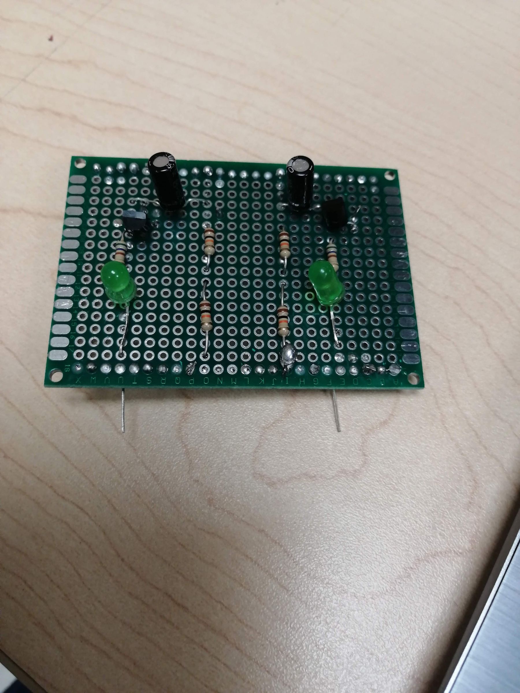 How to Solder Flashing LED's on a Blank PCB : 5 Steps - Instructables