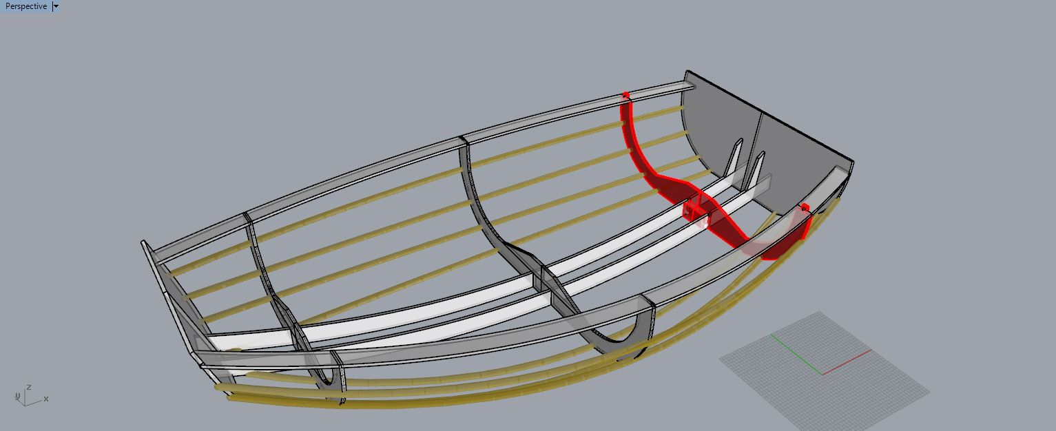 240cm Skin on Frame Sailing Pram With Mirage Drive : 7 Steps (with ...