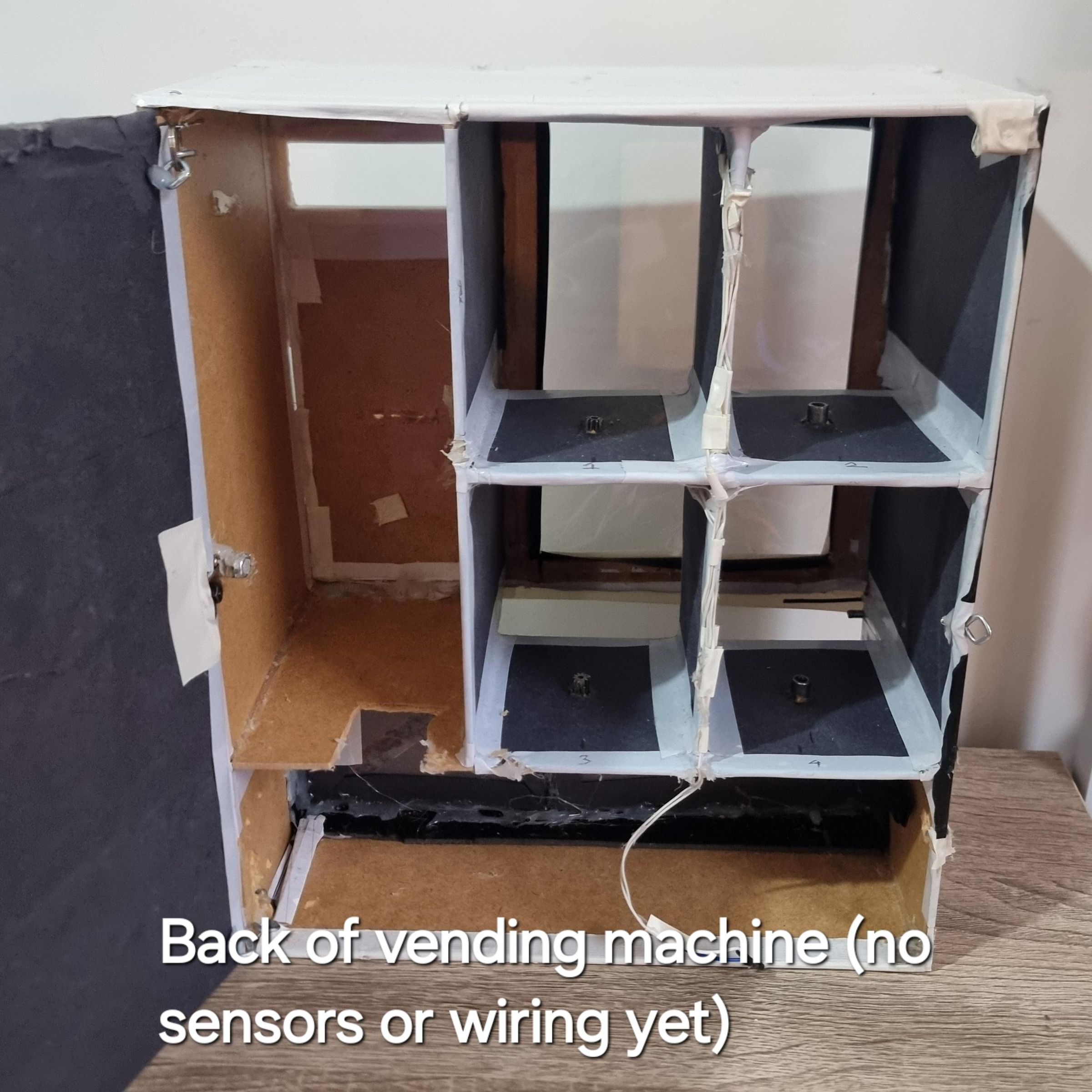 Craft Your Own Desktop-Sized Cardboard Vending Machine With an Arduino ...