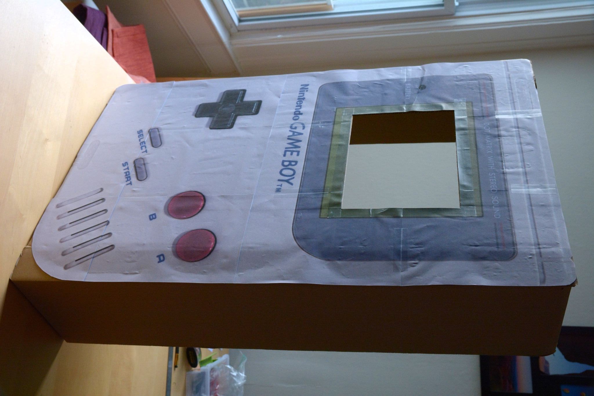 Playable Giant Gameboy Costume : 4 Steps (with Pictures) - Instructables