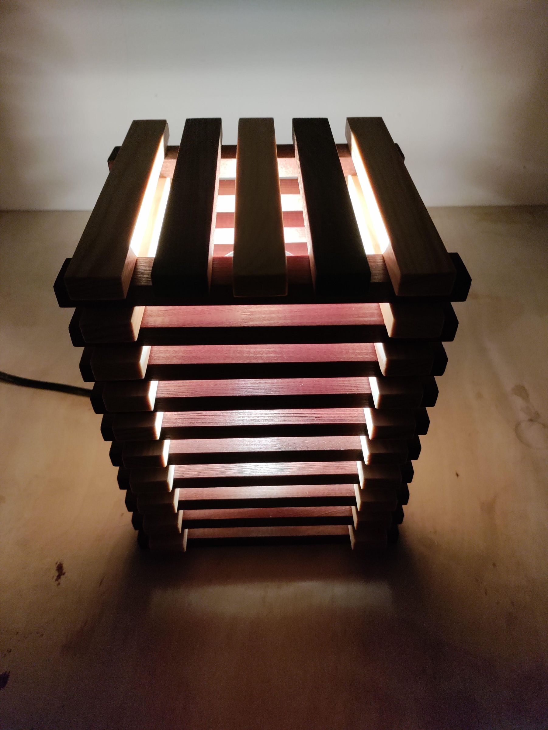 Wooden Sticks Lamp : 4 Steps (with Pictures) - Instructables