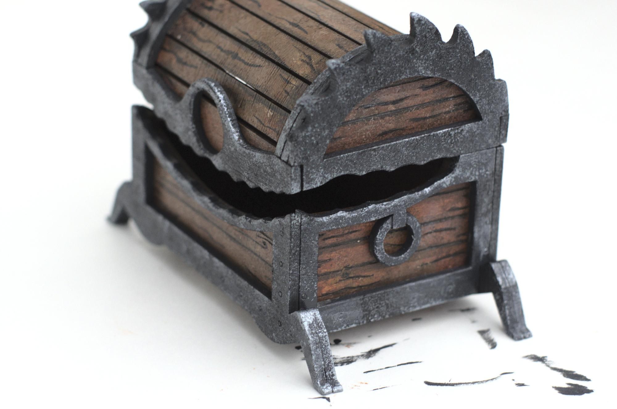 Monster Treasure Chest - Halloween Box : 10 Steps (with Pictures ...