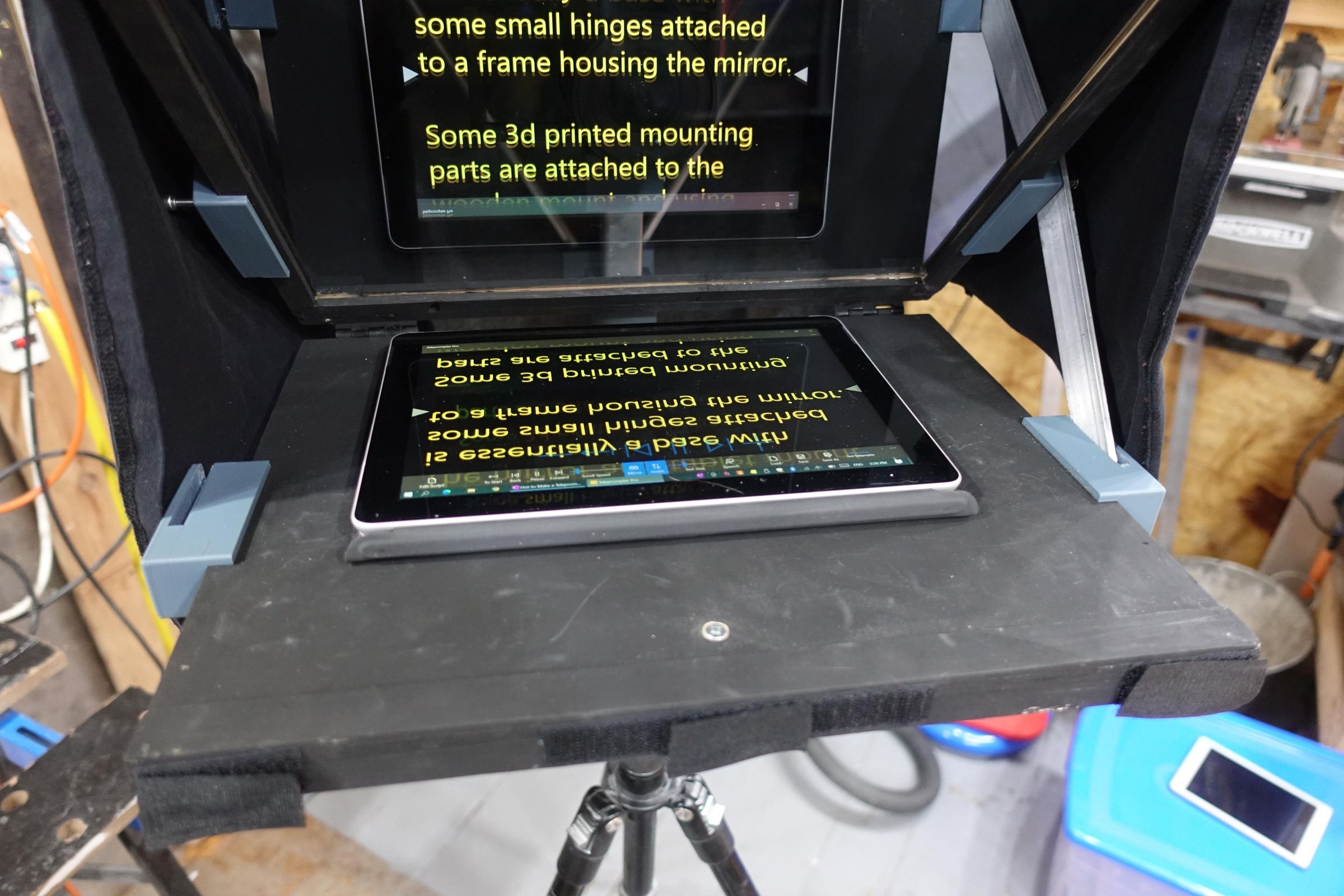 How to Make a Teleprompter : 5 Steps (with Pictures) - Instructables