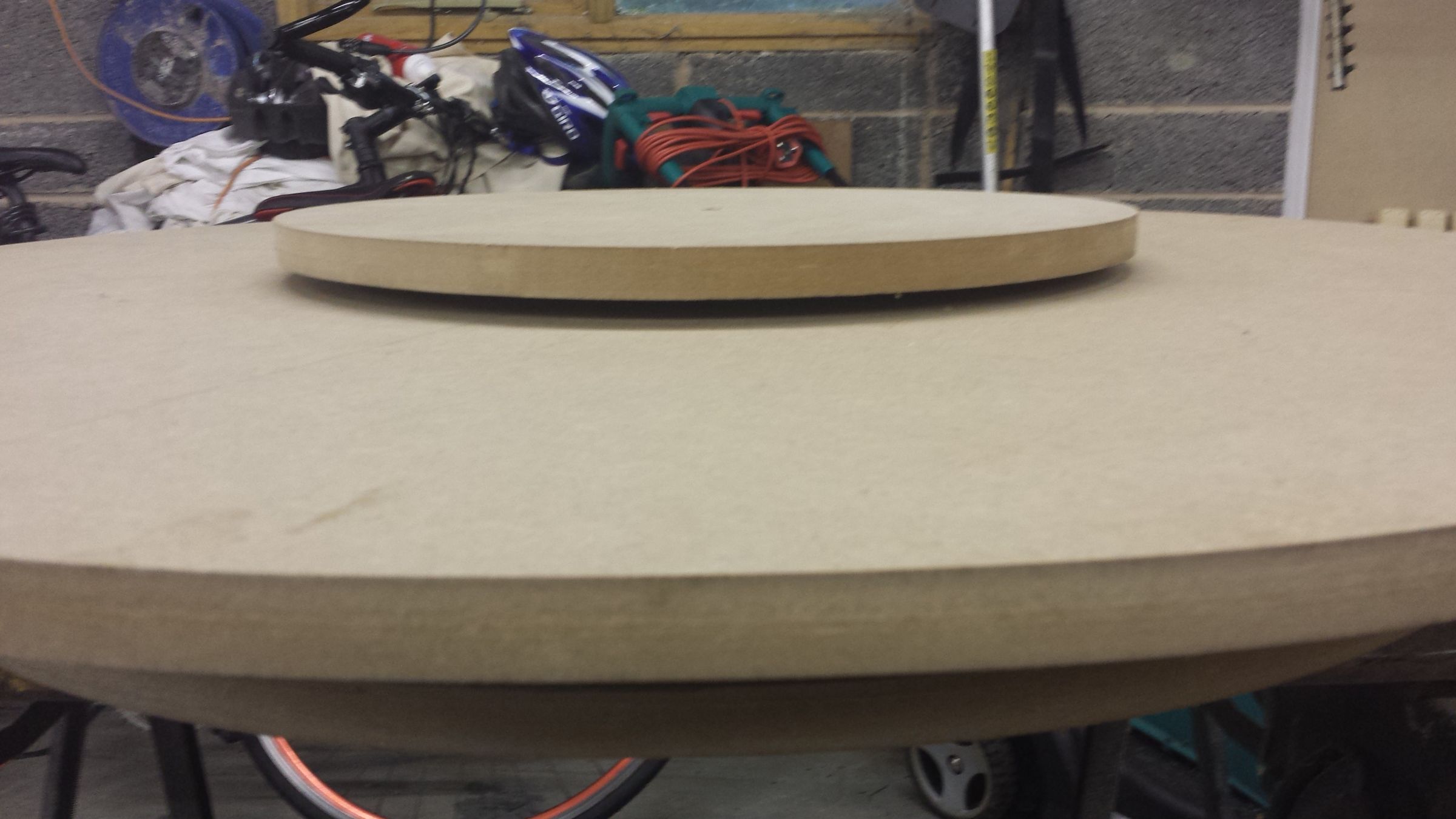 360 Rotating Platform With Fixed Central Platform : 8 Steps (with ...