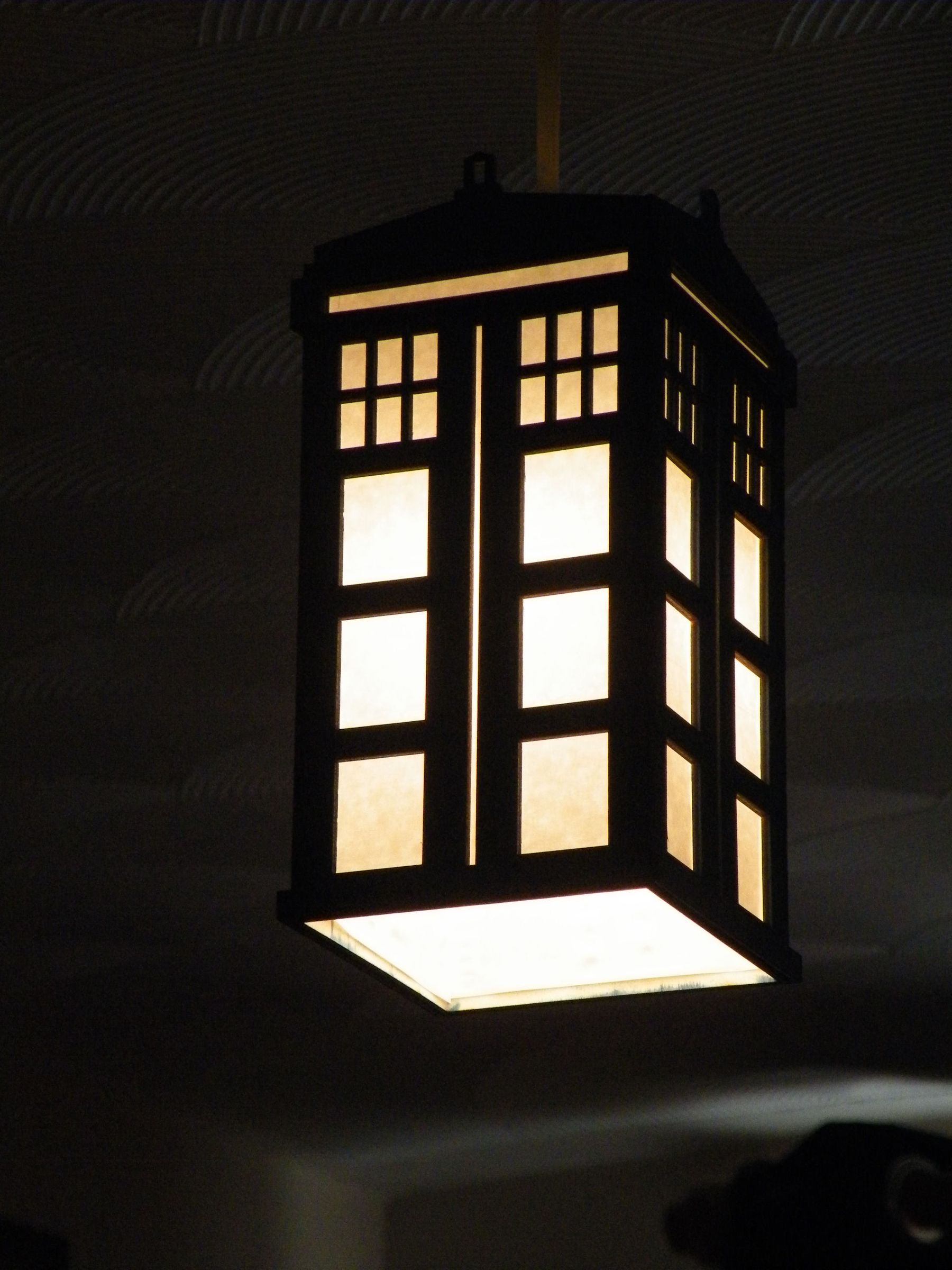 Tardis Lampshade : 9 Steps (with Pictures) - Instructables