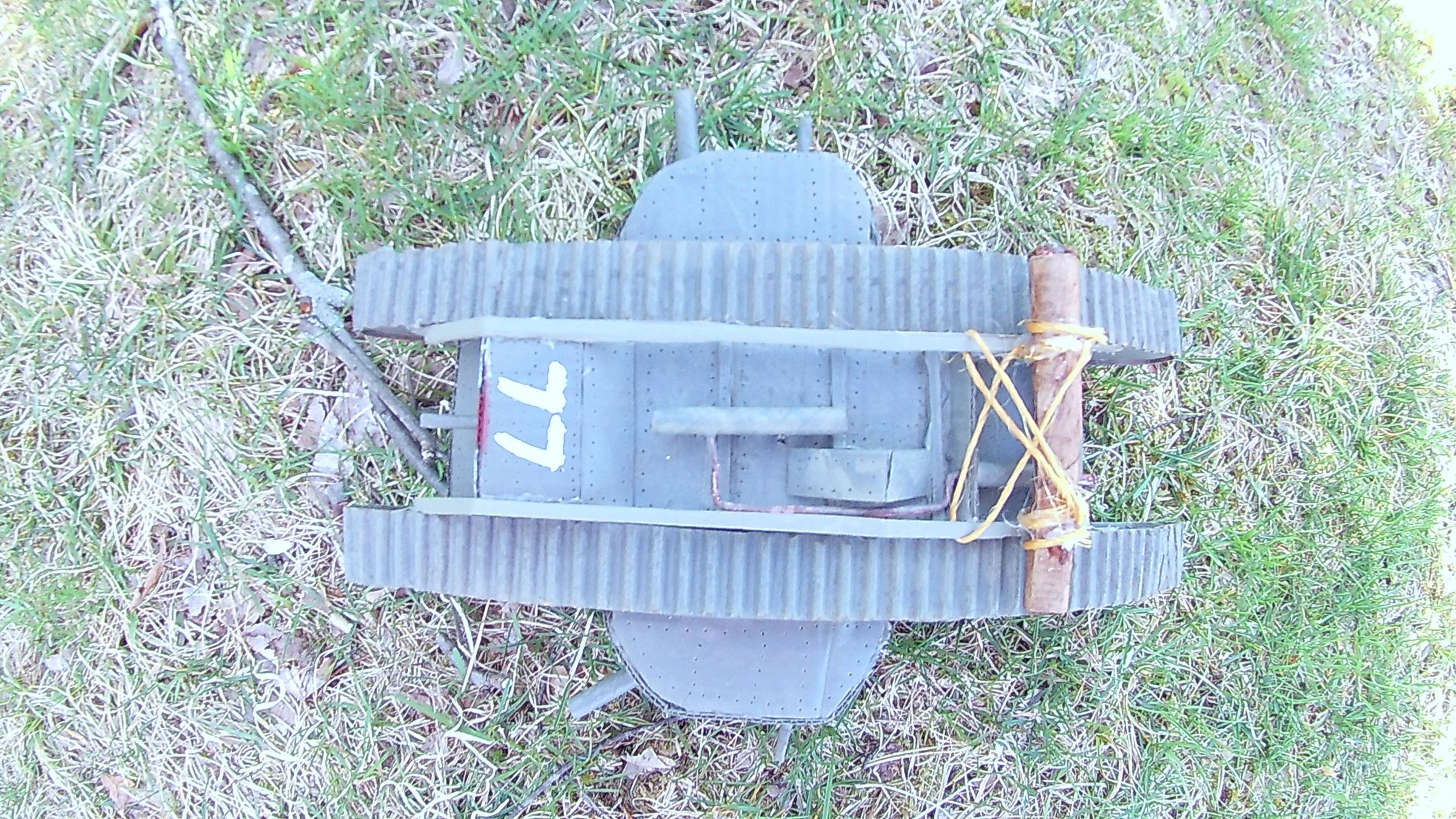 Cardboard Model Mark IV British Tank : 10 Steps (with Pictures ...