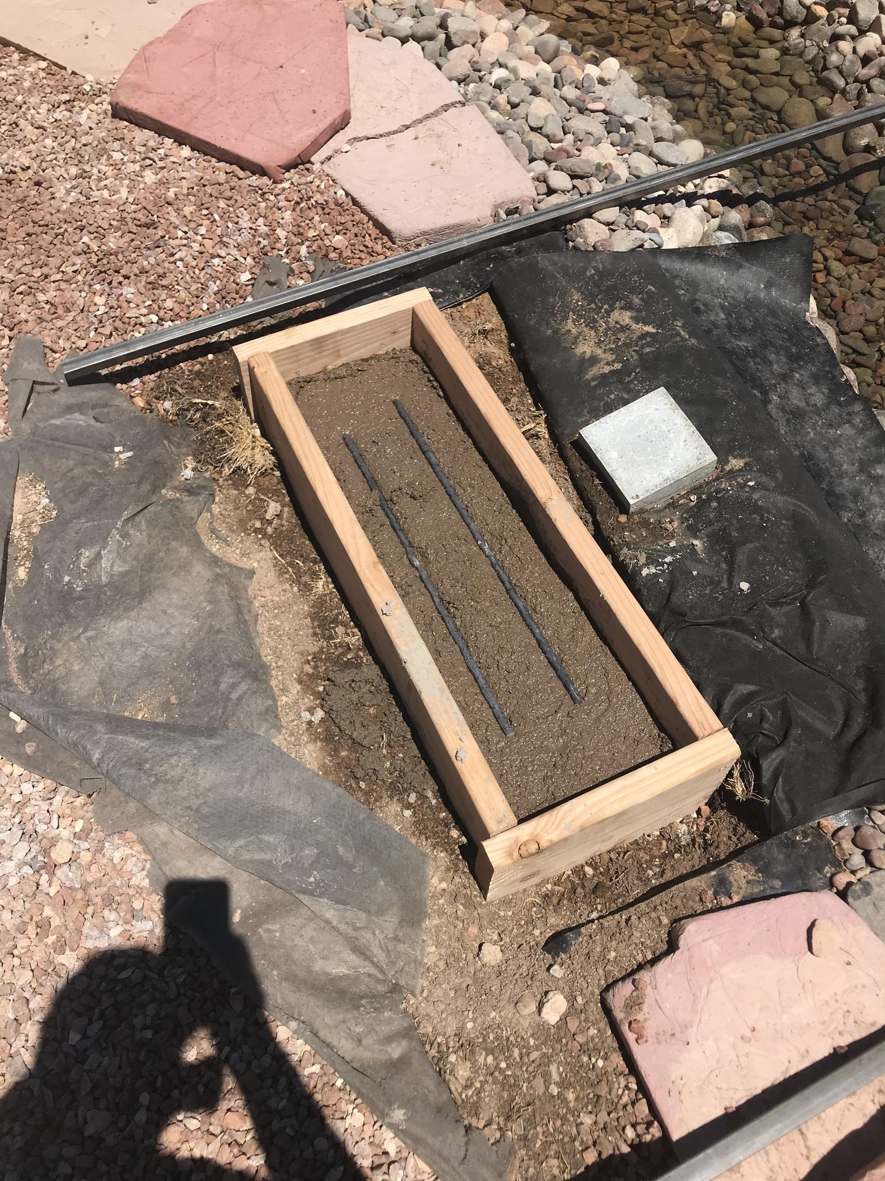 Simple Garden Bridge With Concrete Footings : 7 Steps (with Pictures ...