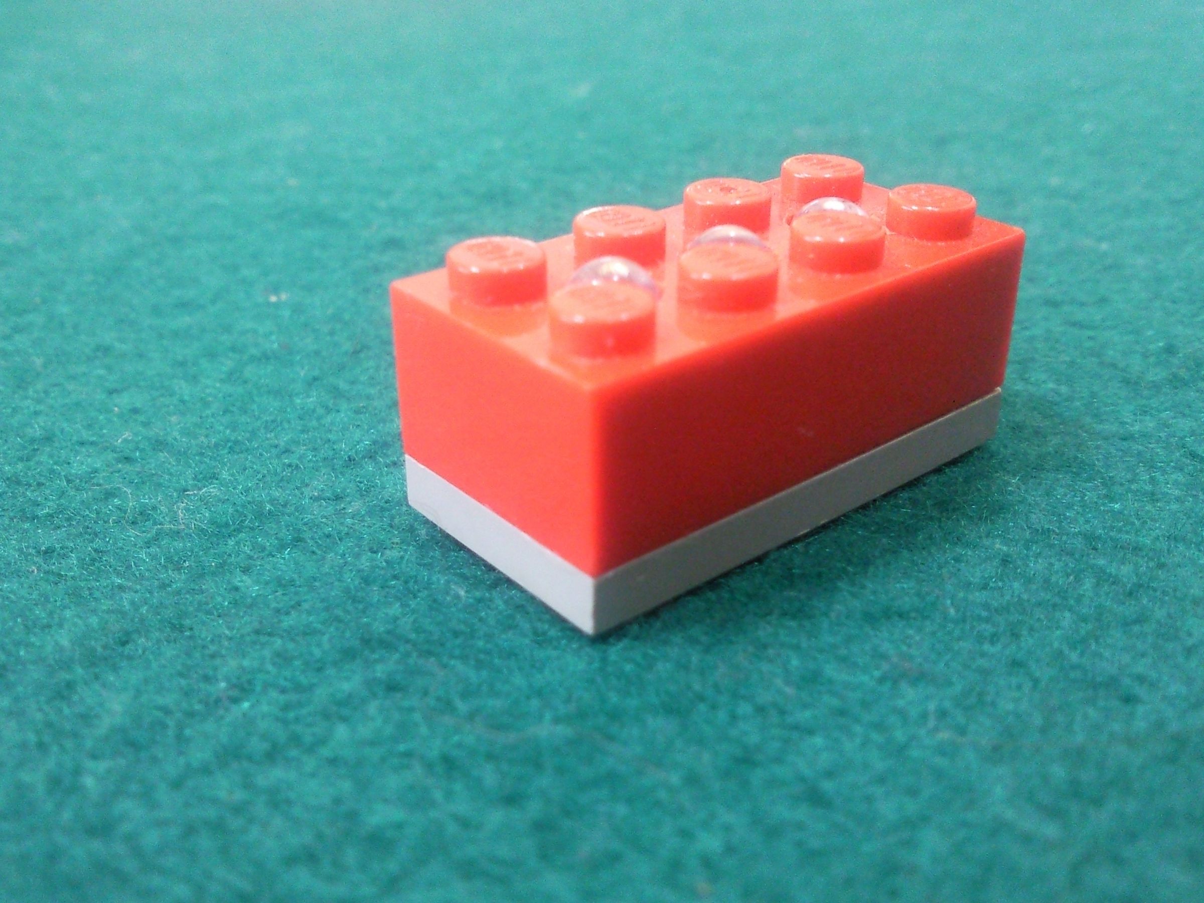 The Most Basic LEGO 9V Flashlight. : 5 Steps (with Pictures ...