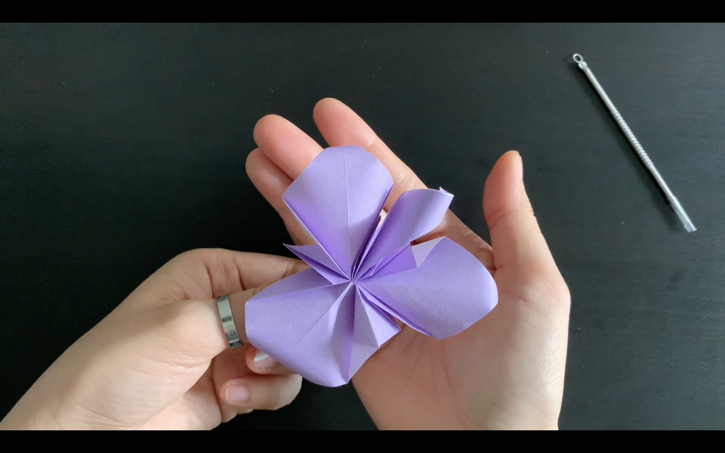 Origami Iris From a Square Paper - Instructables
