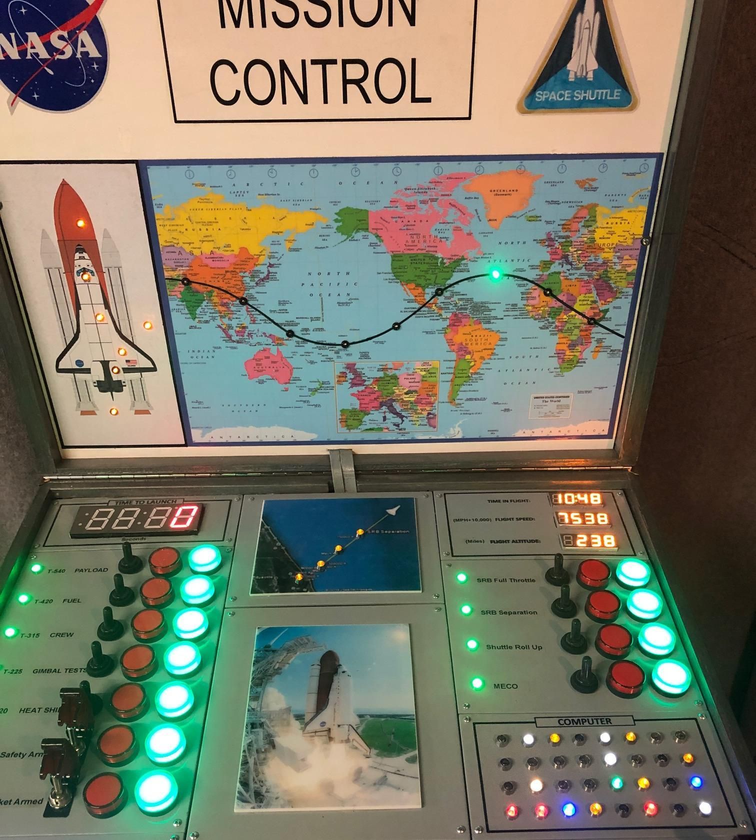 A Shuttle Mission Control Mock-Up for Kids : 10 Steps (with Pictures ...