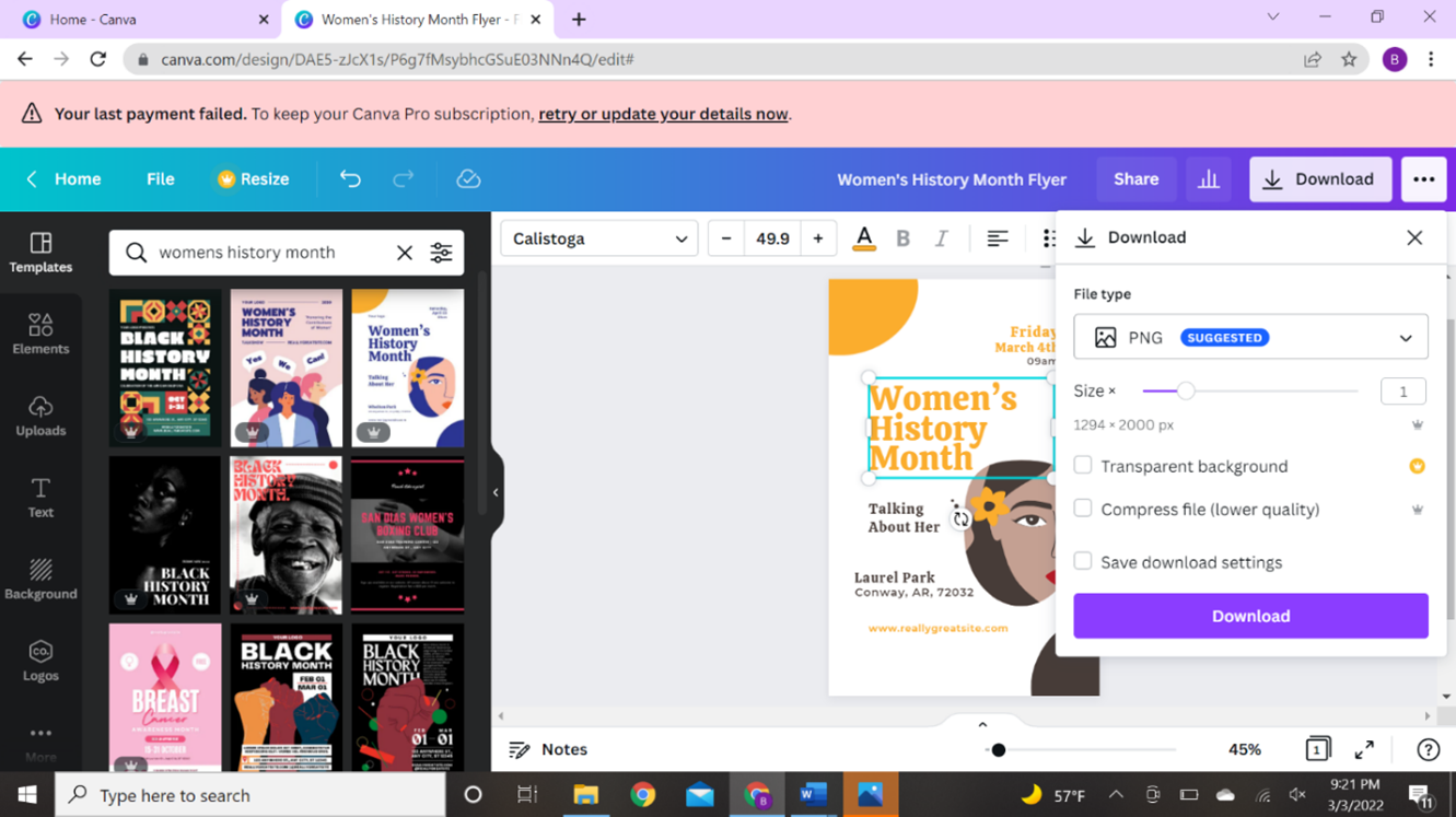 How to Make a Flyer on Canva : 13 Steps - Instructables