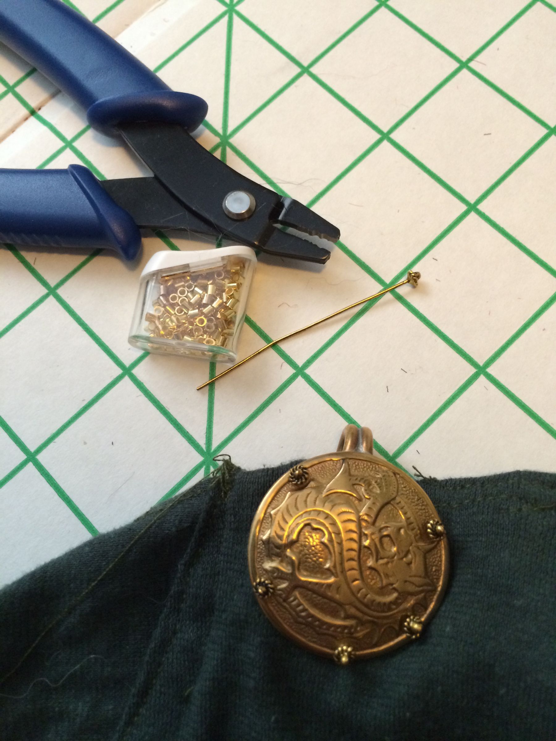How to Attach a Cloak or Cape Clasp : 5 Steps - Instructables