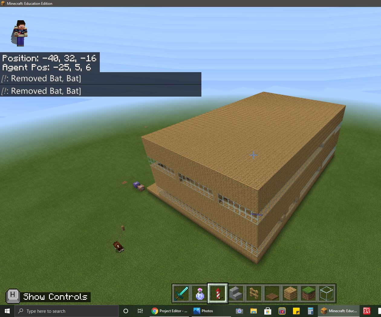 Coding a Mansion in Minecraft Education Edition : 3 Steps - Instructables