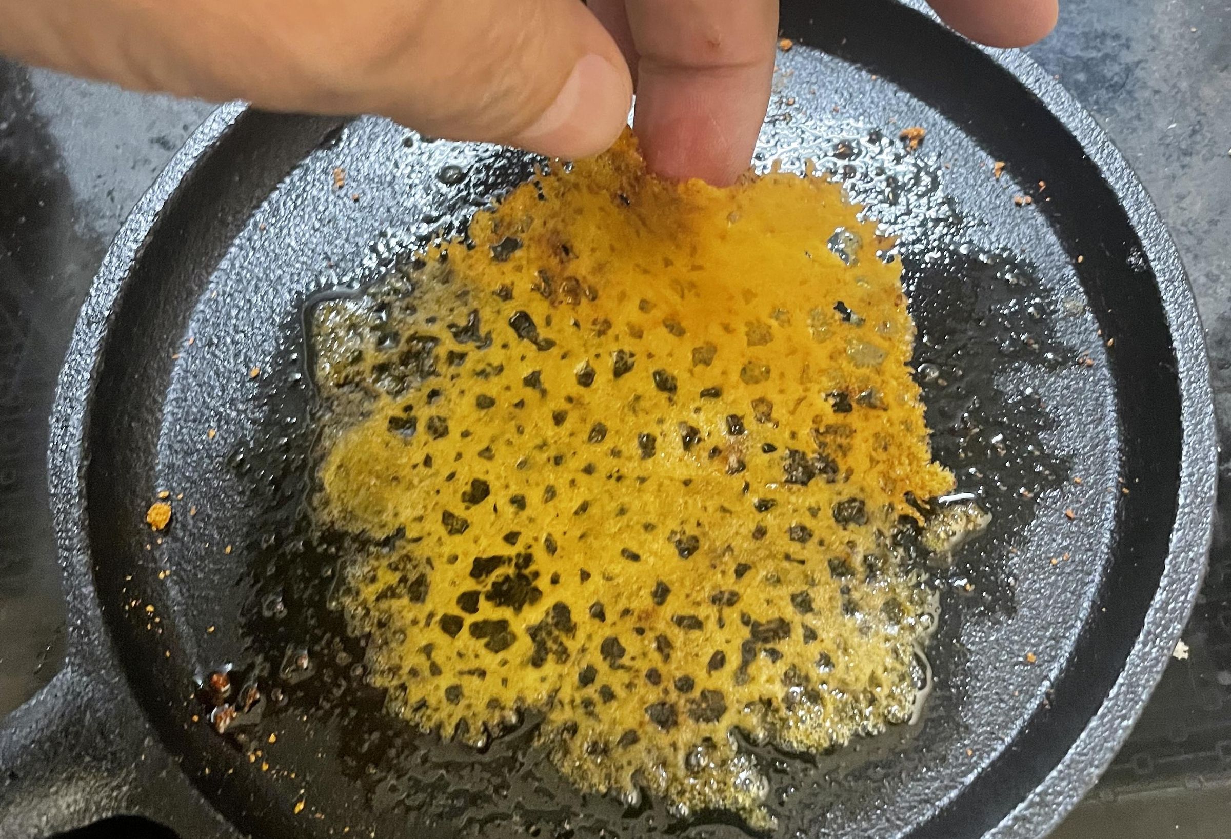 Mûenster Cheese Crème Brûlée and a Spicy Cheddar Cheese Tûile : 5 Steps ...