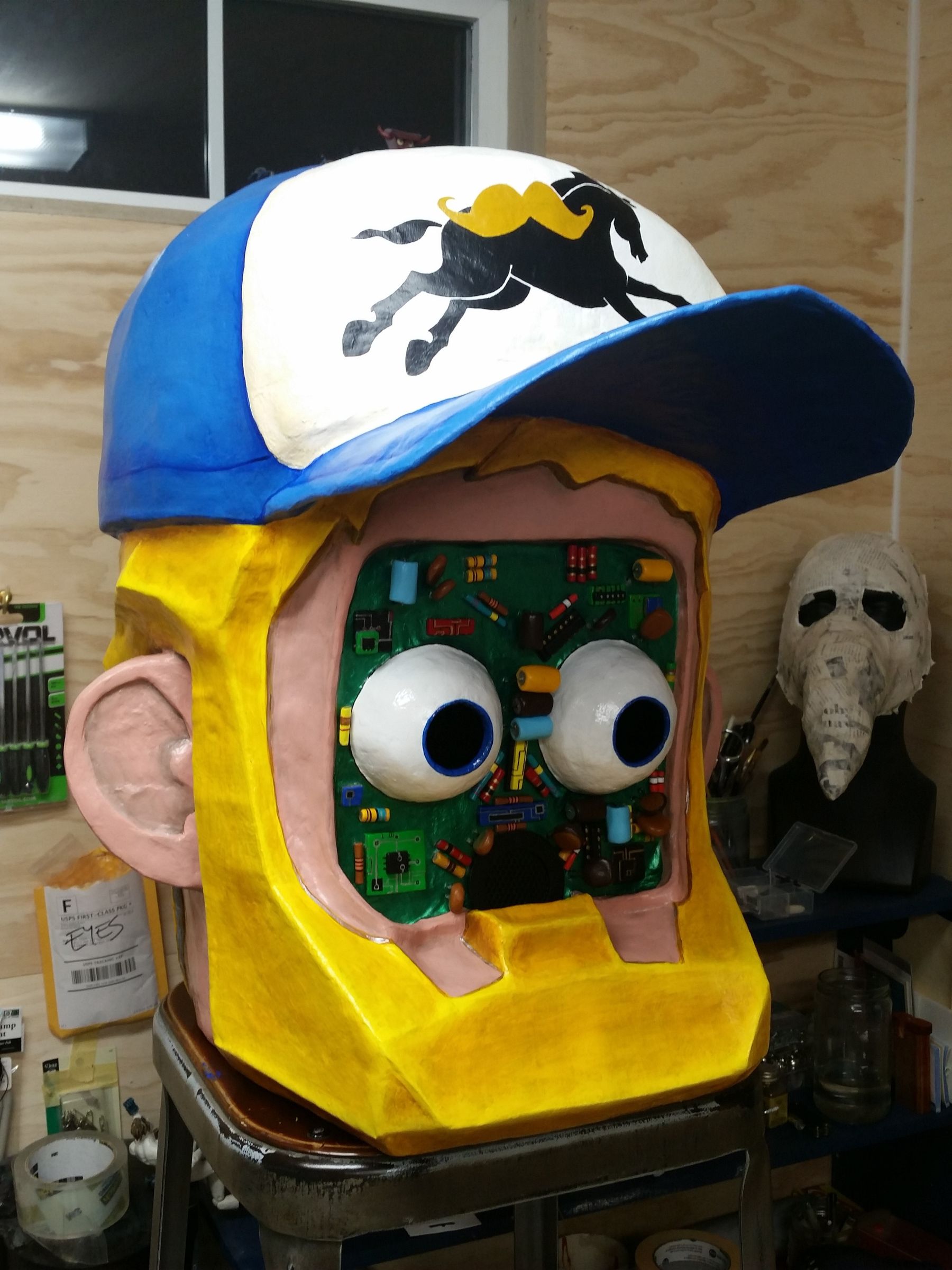 Robot Redneck Mask : 10 Steps (with Pictures) - Instructables