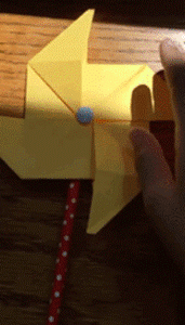 Fun Origami Pinwheel Easy : 11 Steps - Instructables