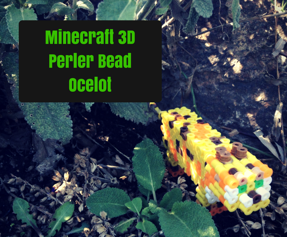3d Perlerhama Bead Minecraft Ocelot 5 Steps With Pictures Instructables